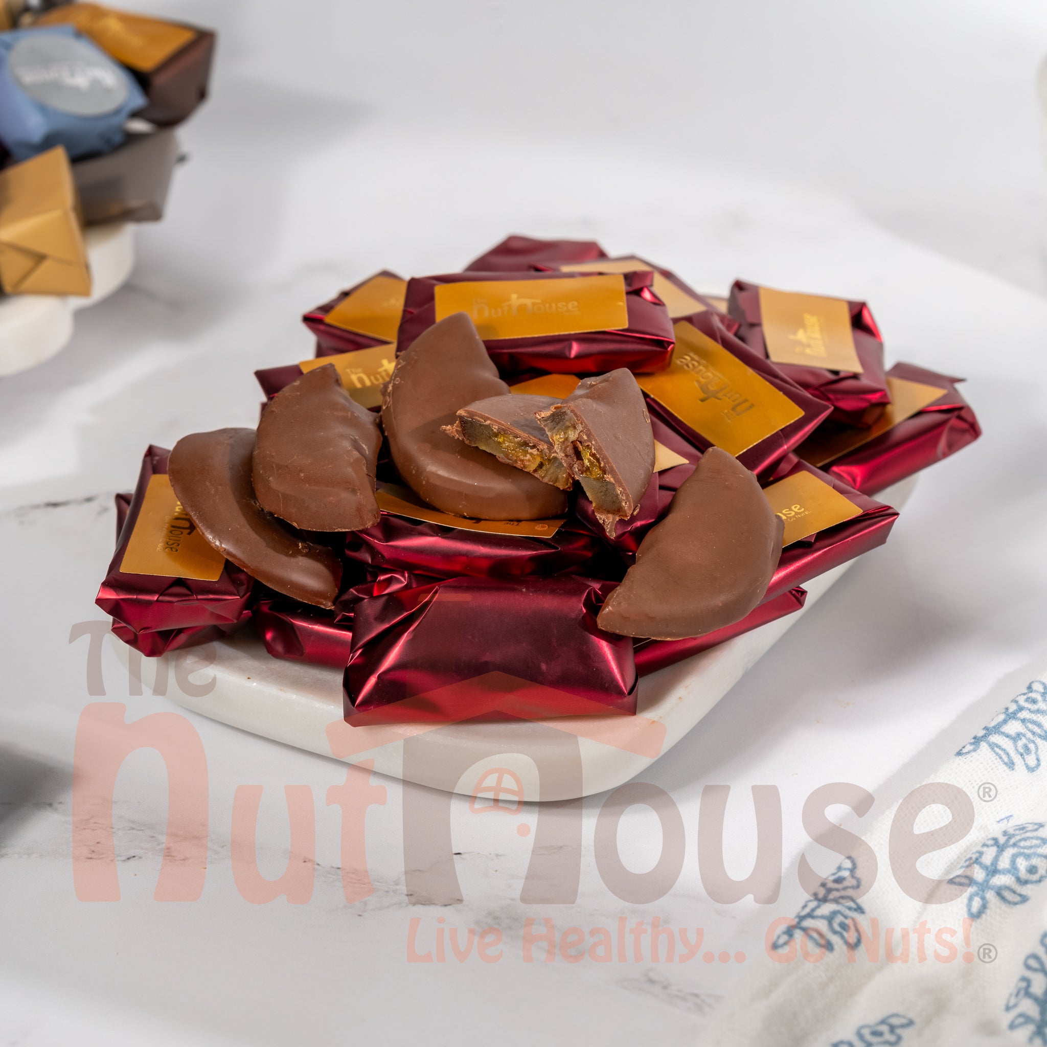 Chocolate Dipped Orange Slices - The Nut House