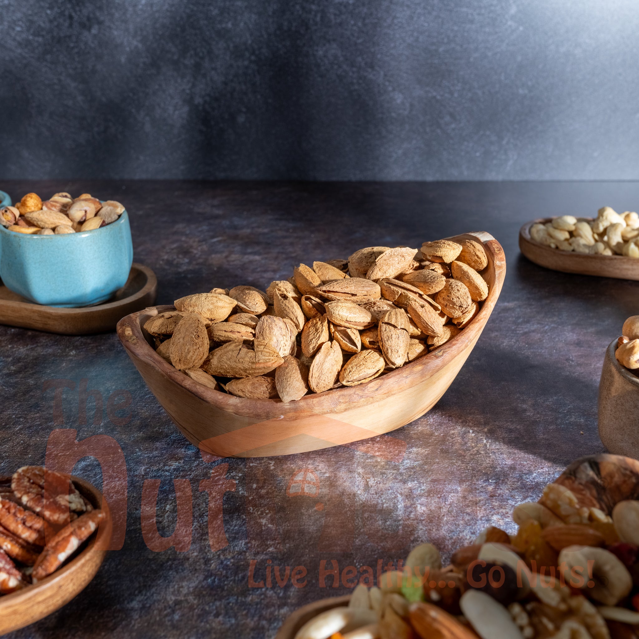 In-Shell Salted Almonds of Premium Quality - The Nut House USA - The ...