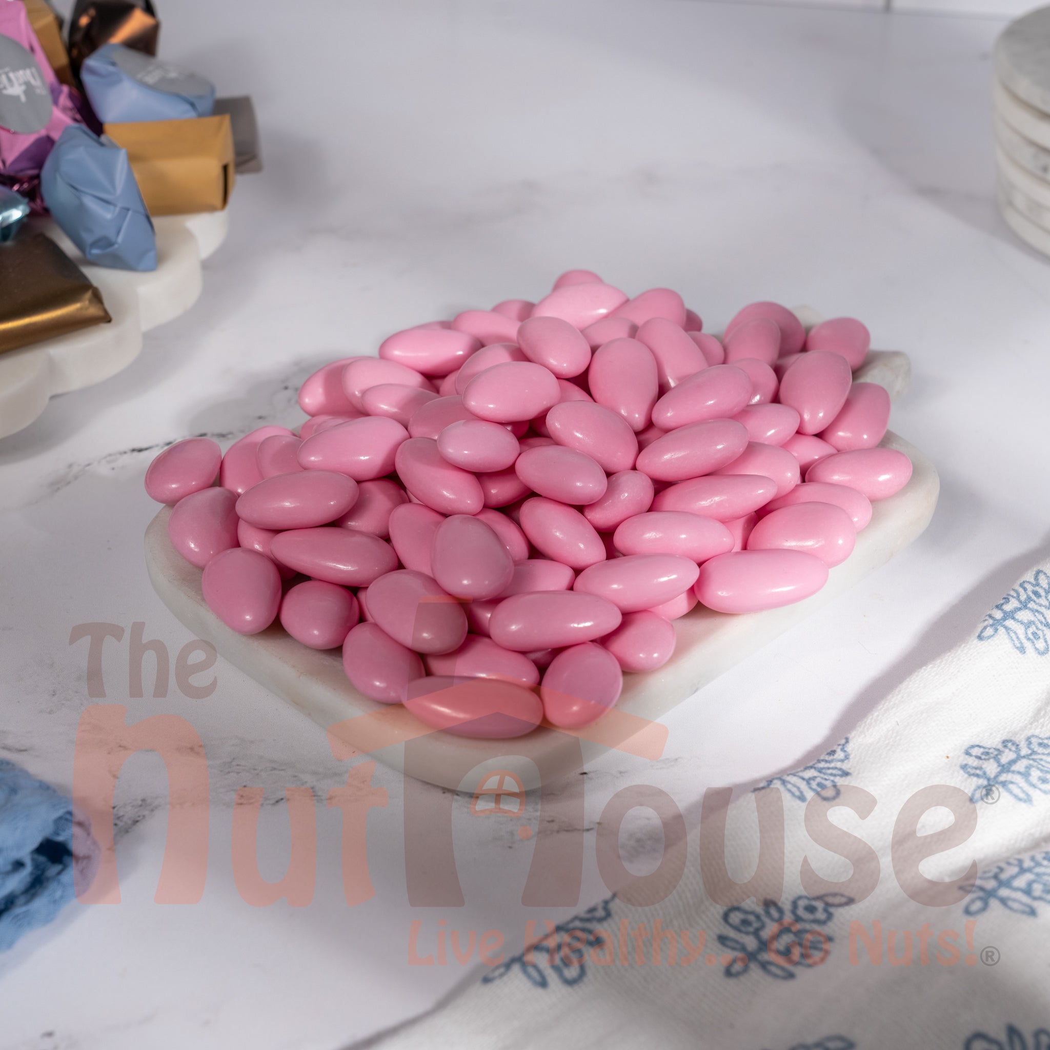 Pink Jordanian Almonds - The Nut House