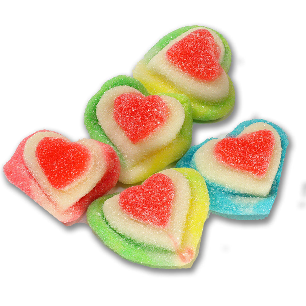 Sour Hearts Halal Gummies - The Nut House