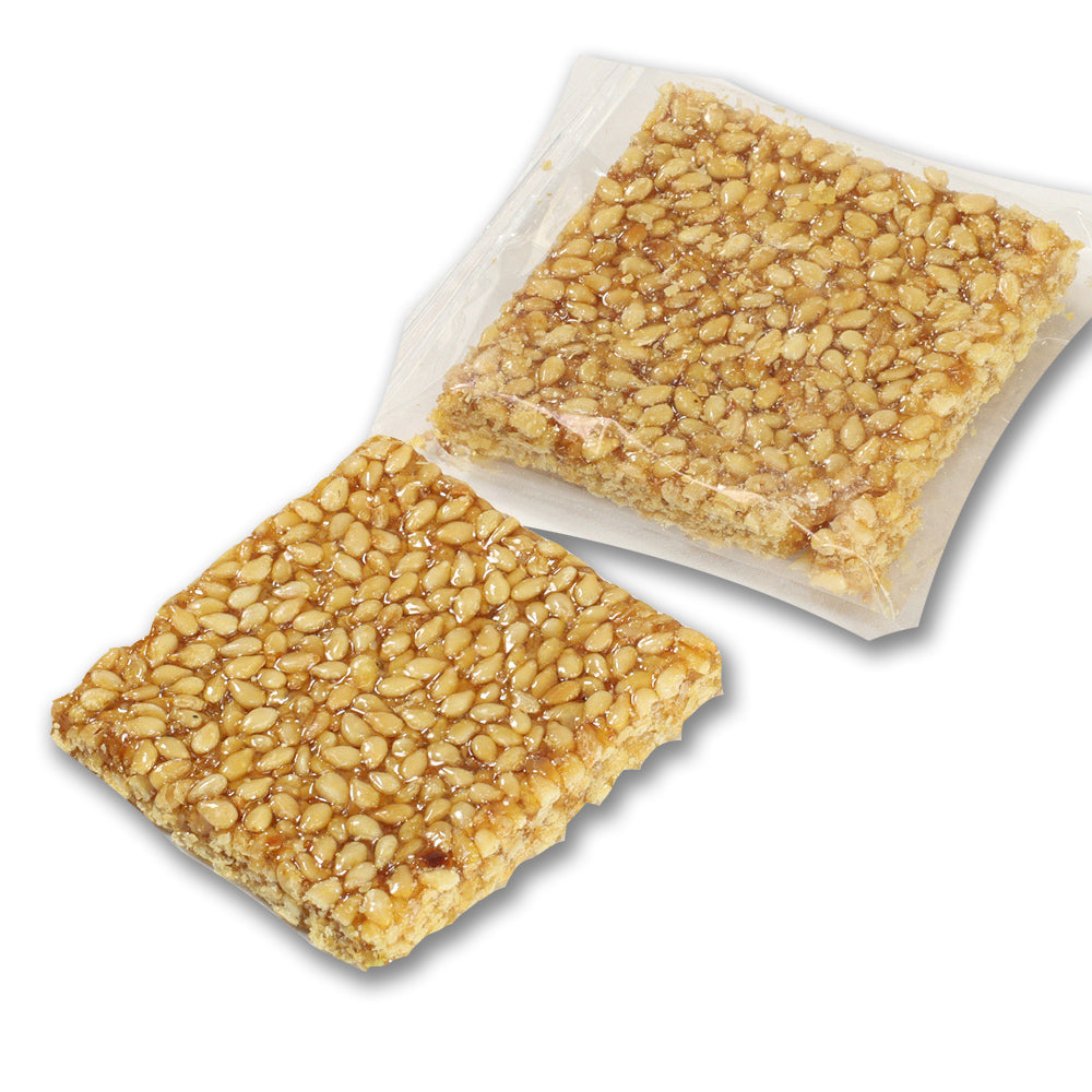 Thin Crunchy Sesame Squares - The Nut House