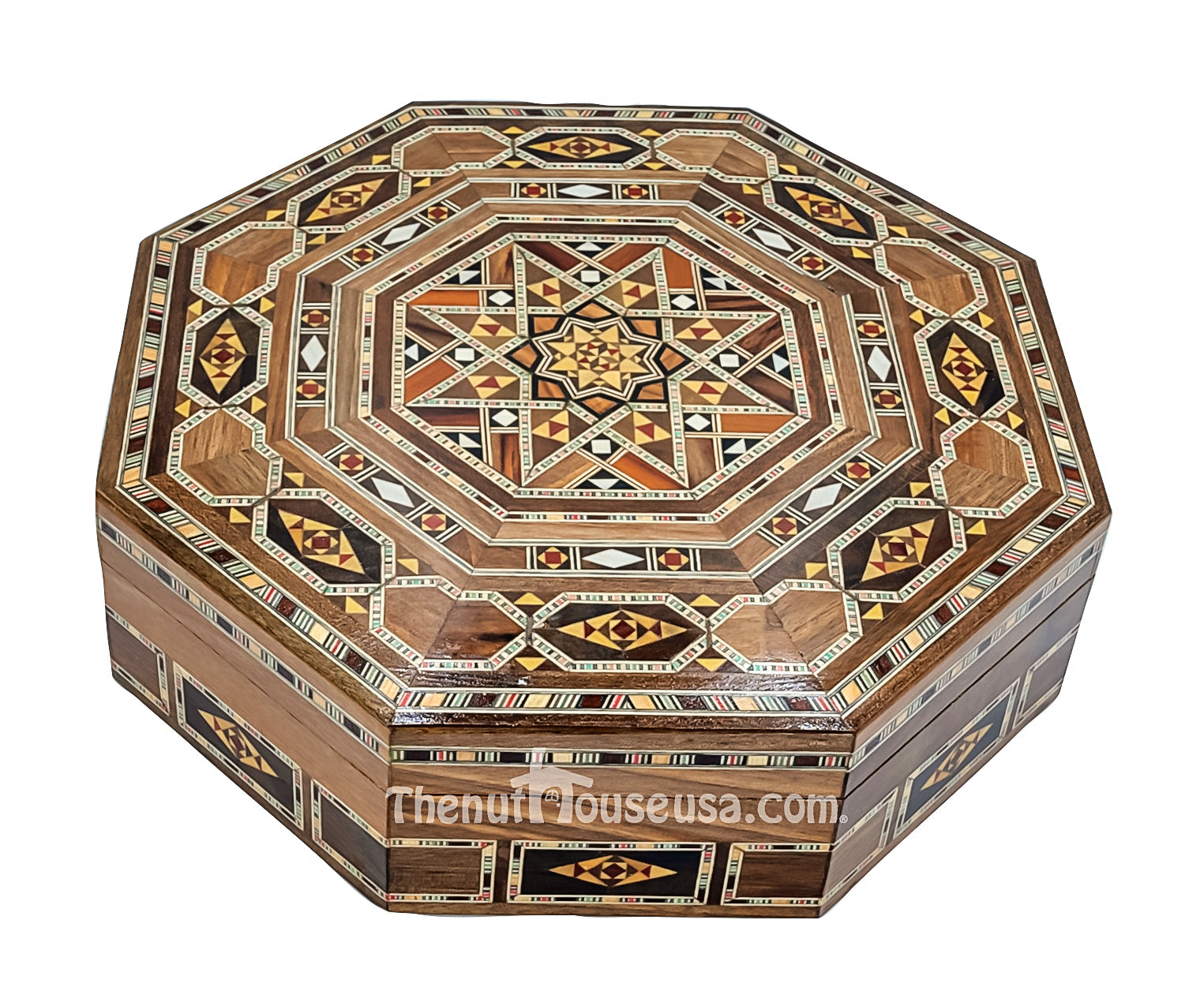 Syrian handmade wooden jewelry box 70018 – The Nut House