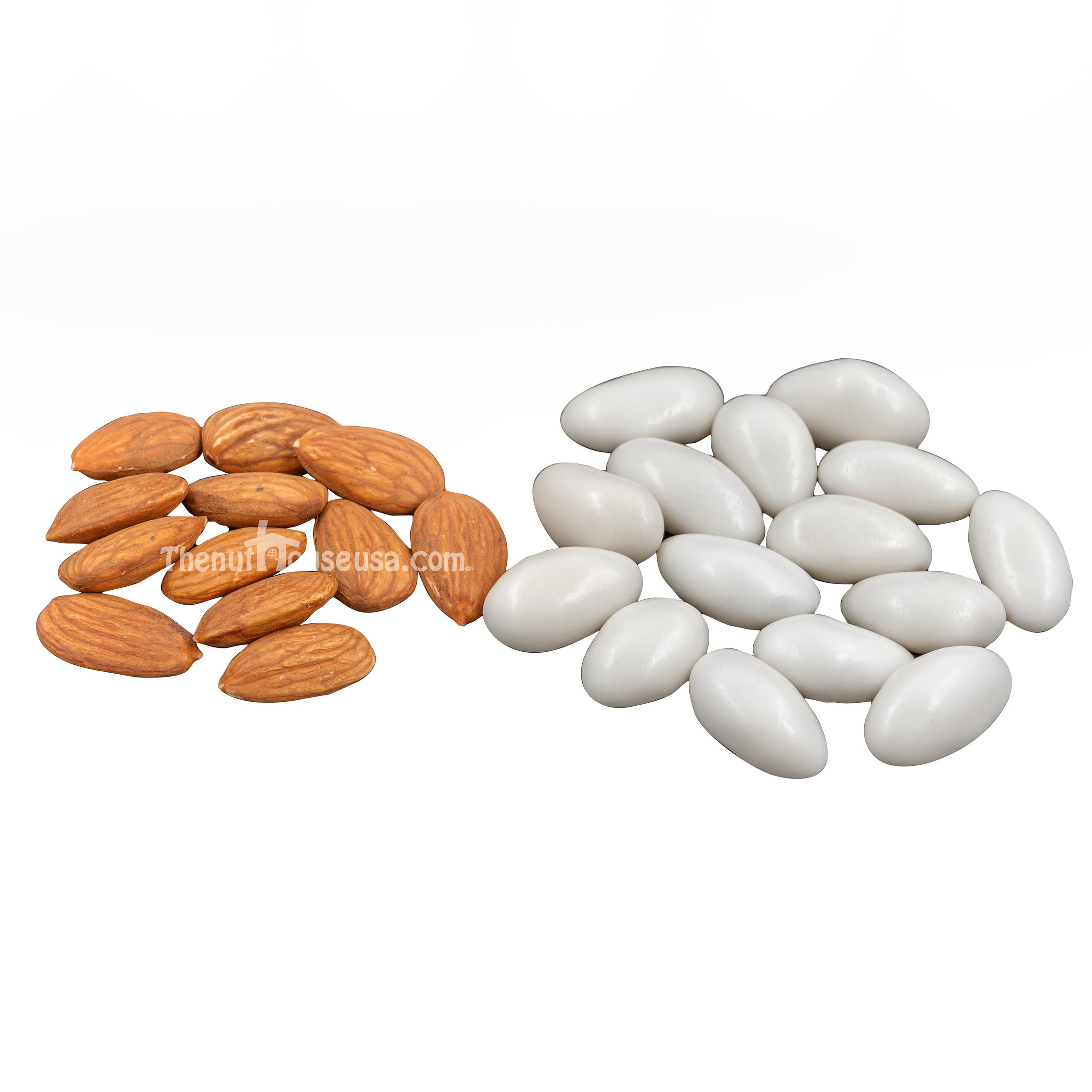 White Jordanian Almonds – The Nut House