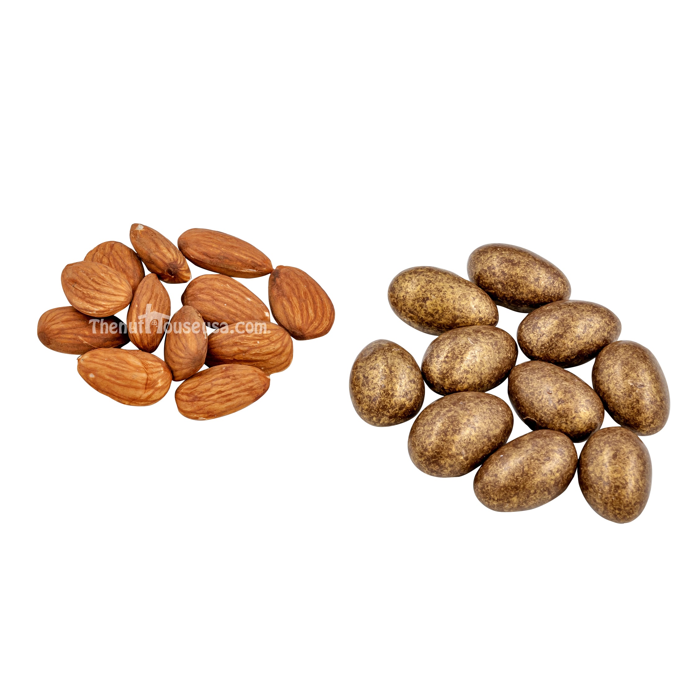 Pearly Gold Chocolate Coated Almonds - The Nut House