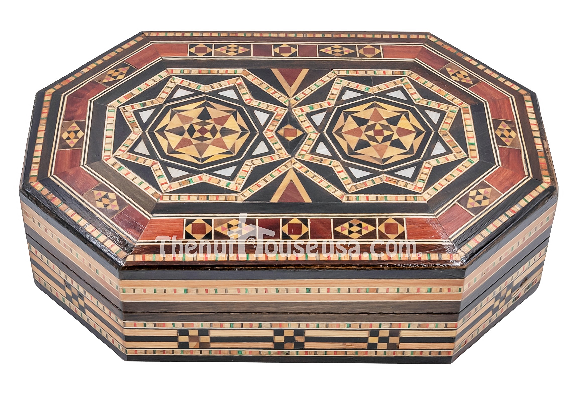 Syrian handmade wooden jewelry box 70022 – The Nut House